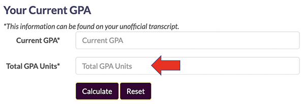 GPA Calculator | Advising Hub